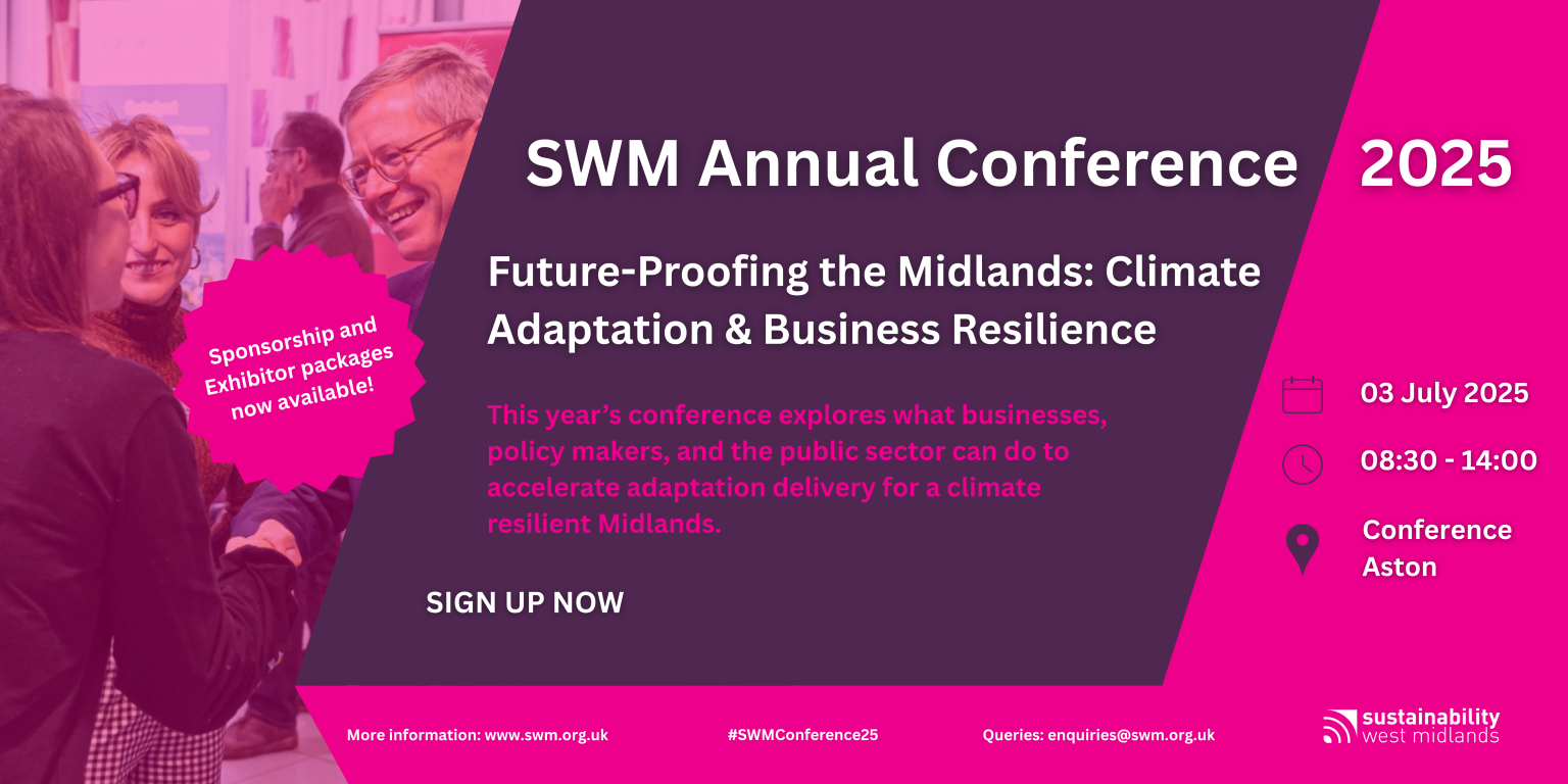 SWM Annual Conference 2025 – Payment – Sustainability West Midlands